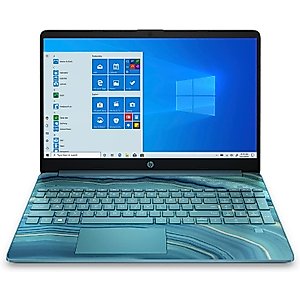 HP Laptop 15-dy4005cy 15.6" HD (1366 x 768) Touchscreen, Intel Core i5-1155G7, Intel Iris Xe Graphics, 12GB DDR4 RAM, 512GB SSD Storage, Windows 11 Home, Underwater Teal