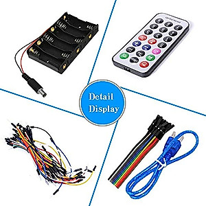 ZYM119 Microcontroller Learning kit for Starter to Master with 24 Interactive Lessons for Circuit Board