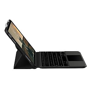URBAN ARMOR GEAR UAG Designed for iPad 10.9" 10th Gen 2022 Case with Detachable Keyboard Black/Ash English, Rugged Bluetooth Wireless Keyboard Multi-Touch Trackpad Backlit Keys Smart Cover Folio