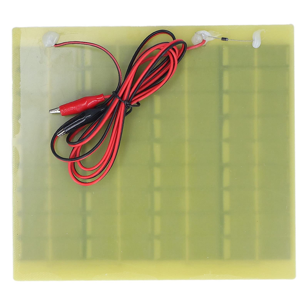 HYWHUYANG 5W Solar Panel,Portable Polysilicon Waterproof Material Solar Battery Charger for Charging 12V Battery of RV Boat Trailer ATV Car