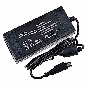 J-ZMQER AC Adapter Compatible with Citizen CT-S4000 Network Receipt Printer CTS4000 Power Supply Cord Charger Mains PSU