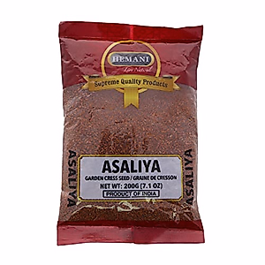 Hemani 100% Pure Garden Cress Seeds - Lepidium sativum - Halim Aliv - Rashad Seed - 200g (7oz) - ???? ??????