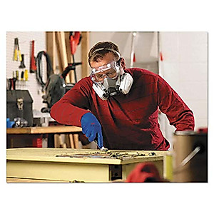 3M 6111Pa1a Half Facepiece Paint Spray/Pesticide Respirator, Small