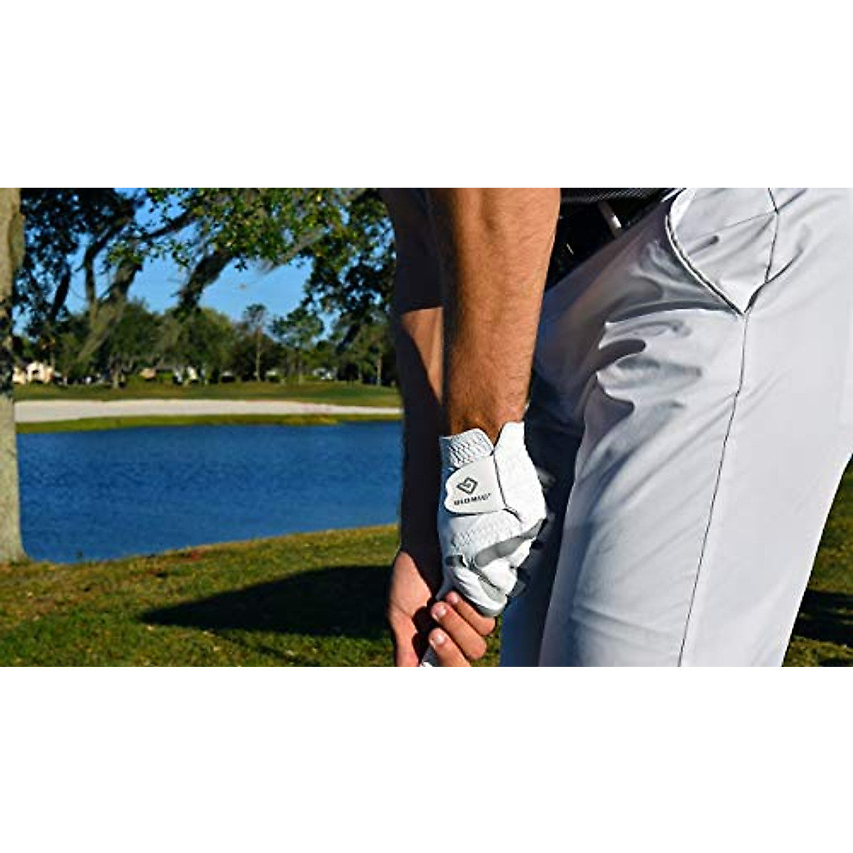 Bionic Men's Performance Grip Pro Premium Leather Golf Glove (X-Large, Right)