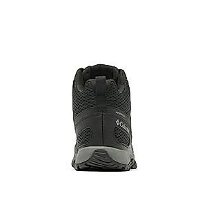 Columbia Men's Granite Trail Mid Waterproof, Black/Titanium Grey Steel, 10