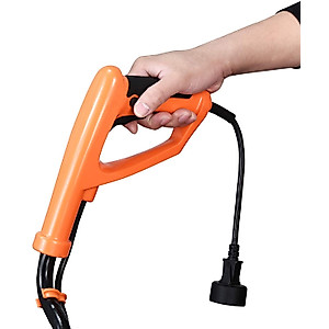 Kapoo Electric Tiller Cultivator 14 Inch 8.5 Amp, Black Orange, N1C-5JY-1000