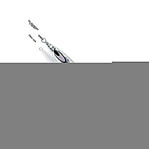 Daiwa SA-SK85G08 Metal Jig, Color: Zebra Orange, 3 Oz, 5/0 Hook Size