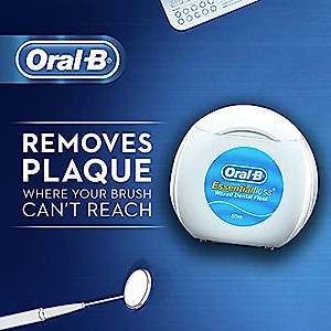 Oral B 005012 Unwaxed Dental Floss, 50 M