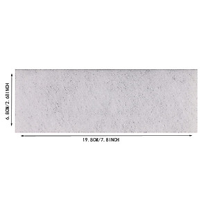 Manskala 200PCS Non-Woven Waxing Strips, Wax Strips Hair Removal for Women,White