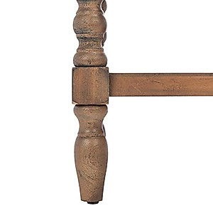 SAFAVIEH Home Collection Athena Brown 3-Drawer Console Table