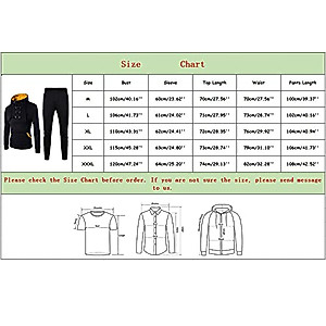 Kaniem Men's Hooded Athletic Tracksuit Casual Sports Hoodie Sweatsuit Fall Winter Pullover Top and Sweatpants 2 Pieces Suits (Z01 Black, 3XL) vintage sweatshirt men graphic zip up hoodie men heavy sweatshirts for men grey zip up hoodie men mens grey hoodi