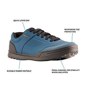 SHIMANO SH-AM503W Versatile Women’s SPD Mountain Biking Shoe, Aqua, 6.5-7