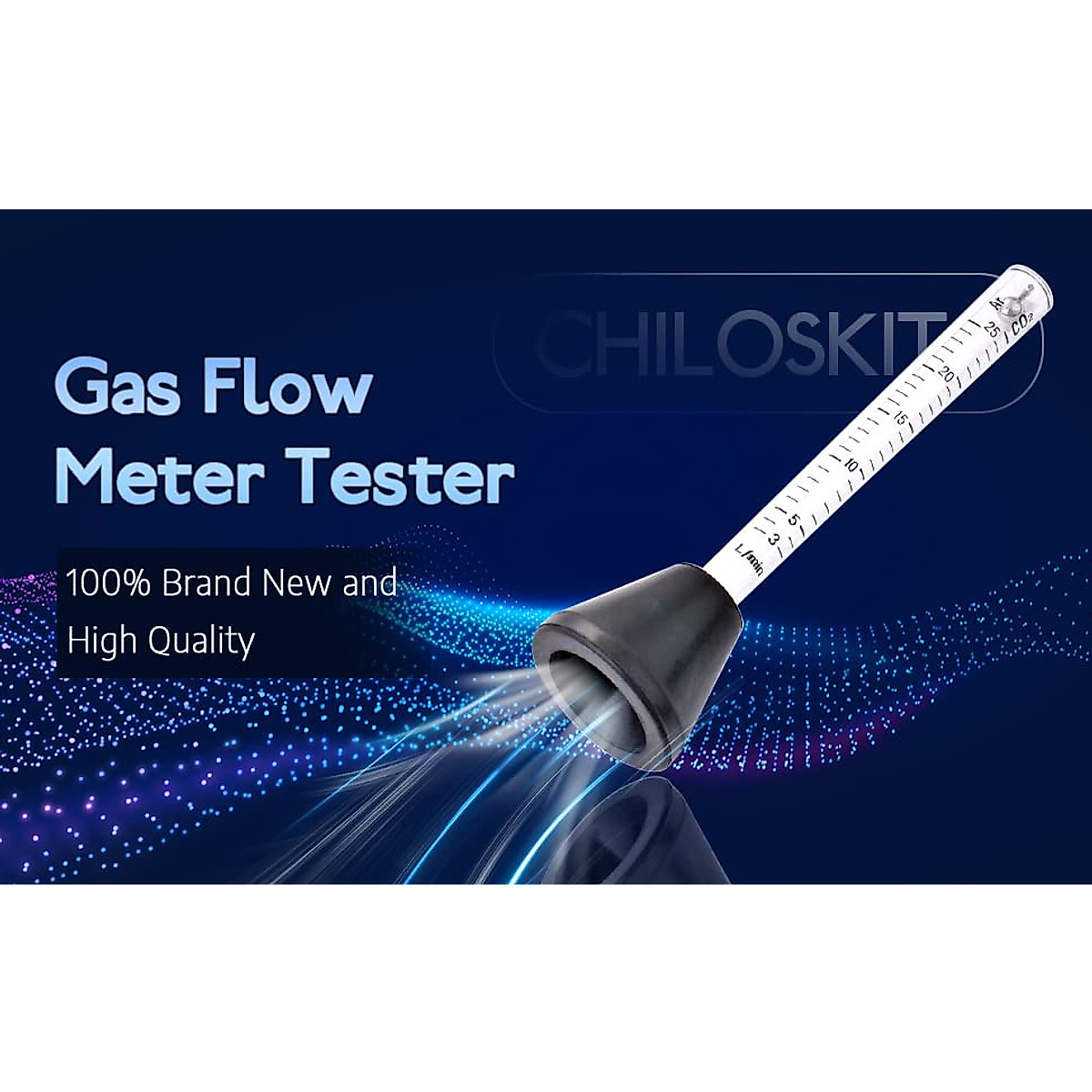 Argon Co2 Gas Flow Meter Measuring Tester Flowmeter Tester For Mig For Welder Tig For Welder