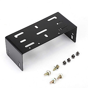 Walkie Talkie Steel Bracket,Two Way Radio Mounting Holder Brackets for Kenwood TK7160 TK7160H TK8160 TK6110 TM271A TM481,CB Radio Mounting Bracket