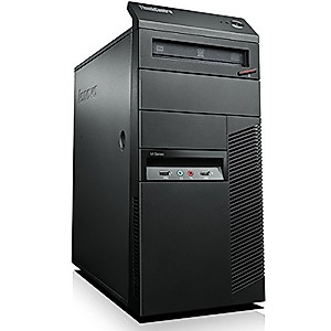 Lenovo ThinkCentre M82 Tower Flagship Business Desktop Computer (Intel Quad-Core i5 3.2GHz, 8GB RAM, 2TB HDD + 120GB SSD, DVD, VGA, DisplayPort, WiFi, Windows 10 Professional) (Renewed)