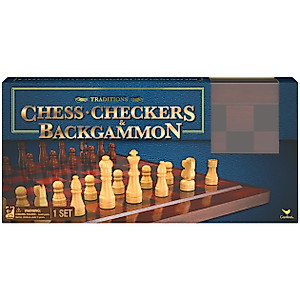 Spin Master Games, Classic Board Games 6-Pack Bundle, Chess Set, Family Game Night, Classic Games, Christmas Gifts for Kids, Kids Games, for Ages 6+