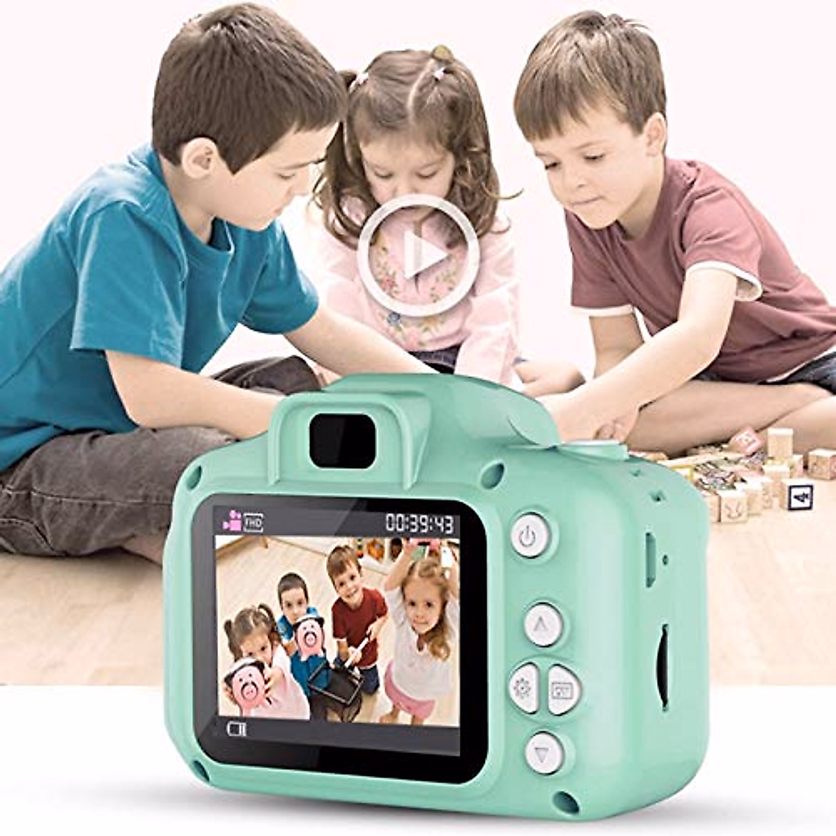 Kids Camera for Girls/Boys Digital LCD Mini 1080P Sports Camera Children's Camera Toys 2.0 HD Photo