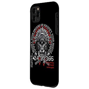 iPhone 11 Pro Max Native American Modify Your Dreams Magnify Your Hustle Gift Case