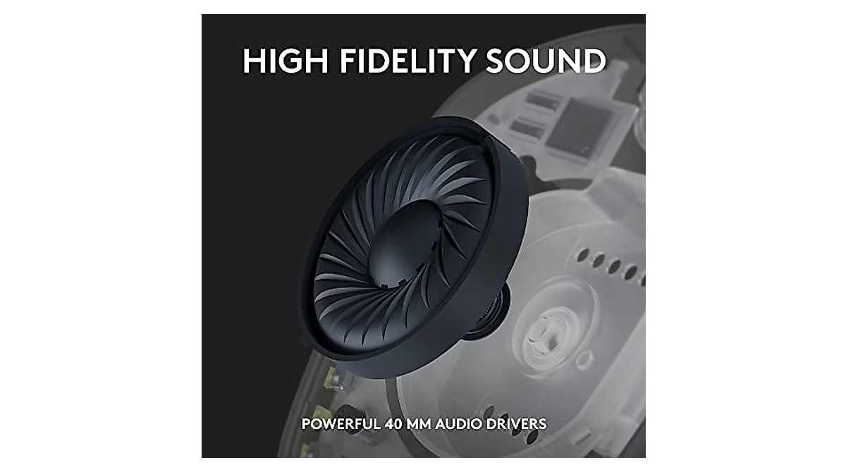Logitech G435 Wireless Gaming Headset - 18h Battery Life