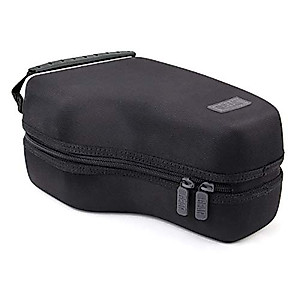 USA GEAR Hard Shell DSLR Camera and Zoom Lens Case with Molded EVA Protection, Quick Access Opening and Padded Interior - Compatible with Nikon, Canon, Olympus Cameras with Popular 300mm Lenses