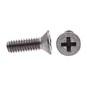 Prime-Line 9000168, Flat Head, Phillips Drive, 1-72 X 1/4 in, Grade 18-8 Machine Screws, 1-72, Zinc