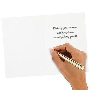 Hallmark Graduation Cards Assortment for Her, She Believed She Could (16 Cards and Envelopes, 4 Designs)