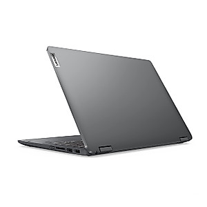 LENOVO 2023 Flex 5 14" FHD IPS Touchscreen Premium 2-in-1 Laptop, AMD 6-core Ryzen 5 5500U Upto 4.0GHz, 16GB RAM, 512GB PCIe SSD, Backlit Keyboard, Fingerprint, Windows 11 Home + HDMI Cable, Gray