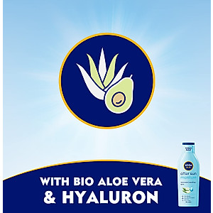 Nivea Sun Moisturising After Sun Lotion With Aloe Vera Silky Skin Feeling 200ml