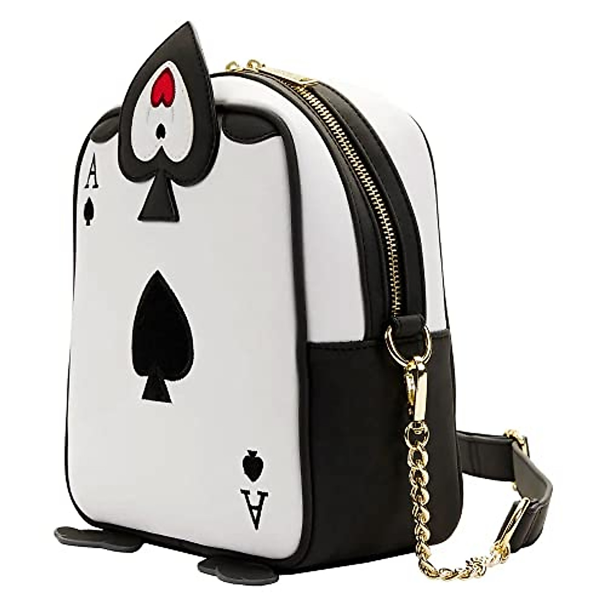 Loungefly Disney Alice in Wonderland Ace of Hearts Crossbody Bag Alice In Wonderland One Size