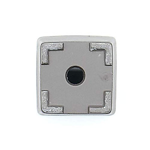 Seto Yaki Bonsai Tree Pot Ceramic Square Shaped (3.5", No-Glazed)