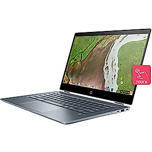 HP Chromebook x360 14-14" FHD Touch - Core i3-8130u - 8GB - 64GB eMMC - White and Blue