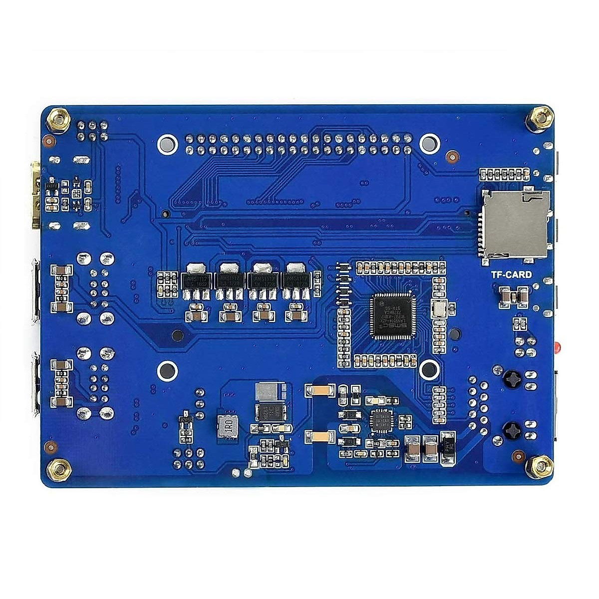 Compute Module IO Board with PoE Feature Development Board Composite Breakout Board for Developing with Raspberry Pi CM3 / CM3L / CM3+ / CM3+L,Onboard 10/100M Ethernet Port,USB Ports