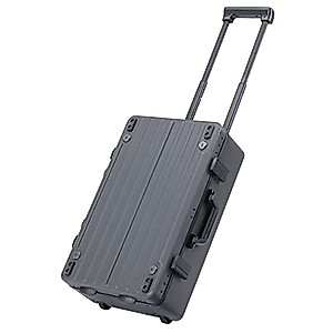 BOSS BCB-1000 Heavy Duty Suitcase-Style Guitar Effects Maximum Protection with Retractable Handle, Wheels and Removable Aluminium Pedal Board (BCB-1000X)