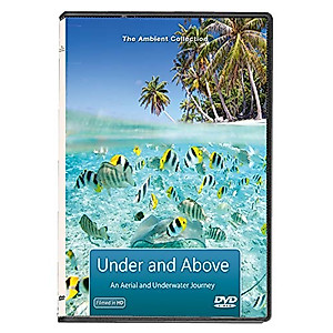 Ocean and Underwater DVD - Under And Above The Pacific Ocean - Fly Over Tropical Paradise - Row over Coral Reefs and Dive With The Turtles