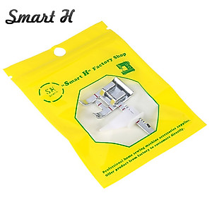 Smart H Adjustable Guide Sewing Machine Presser Foot. Fits for Low Shank Domestic Sewing Machine. Snapping On Brother, Babylock, Singer, Janome , Juki, New Home.