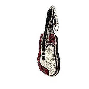 Mary Frances Guitar Girl Coin Purse/Key Fob, Multi