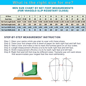 VANGELO Professional Slip Resistant Clog Waterproof Men Work Shoe Nurse Shoe Chef Shoe Carlisle Lime Men Size 14