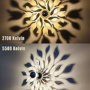 Half Chrome Light Bulb, Gold Tipped Light Bulb Dimmable, 6W (60 Watt Equivalent), A19 A Shape Decorative LED Bulbs, 2700K Warm White, Filament LED Edison Bulb, E26 Base, Pack of 4