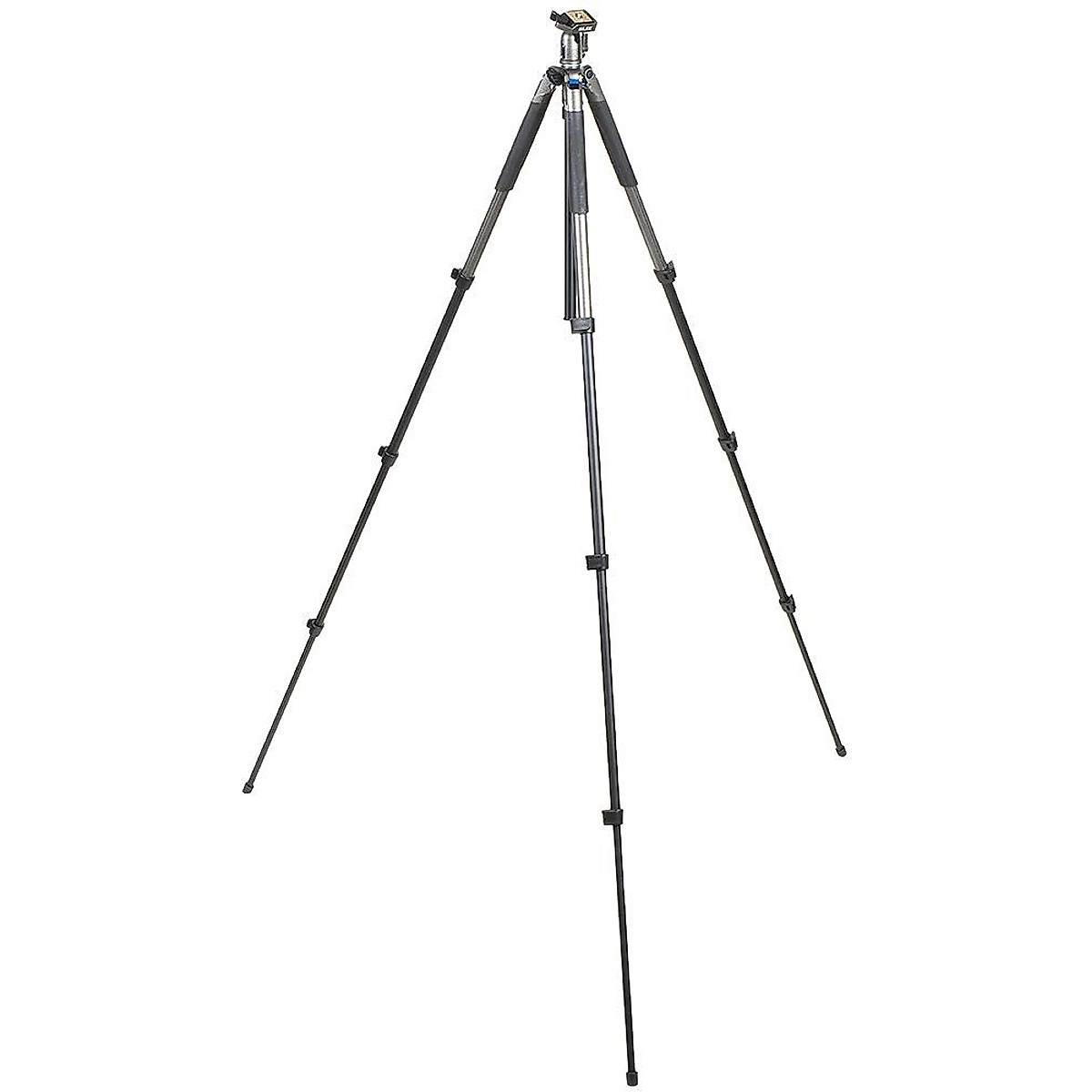 SLIK Sprint PRO III Travel Tripod w/SBH-100 Ball Head for Mirrorless/DSLR Sony Nikon Canon Fuji Cameras and More - Gun Metal Finish (611-892)