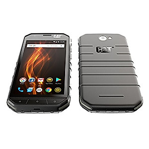 Caterpillar CAT S31 Dual-SIM 16GB Rugged IP68 Factory Unlocked 4G/LTE Smartphone (Black) - Latin American Version