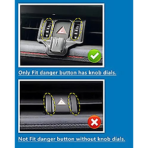 Cartist Car Phone Holder Mount Fit for Toyota RAV4 2019-2023 Accessories Adjustable Air Vent Mount Holder Cradle (ONLY Fit Danger Button Have Knob Dial) Compatiable with All Smartphones