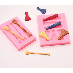 Graduation Tassel Mold Graduation Tassel Cookie Cutters Graduation Cupcake Toppers Graduation Chocolate Candy Fondant Mold for Graduation Party Supplies