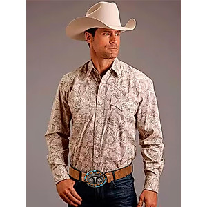 INOGIH Men-Western-Cowboy-Leather-Buckle-Belts-with-Longhorn-Bull-Floral-Engraved-Belt-Buckle-for-Jeans 33" to 42" Waist