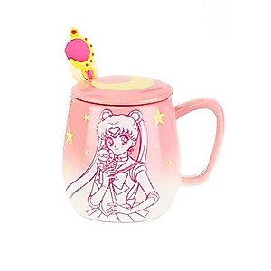 Sailor Moon 16oz Ombre Mug with Molded Spoon Standard