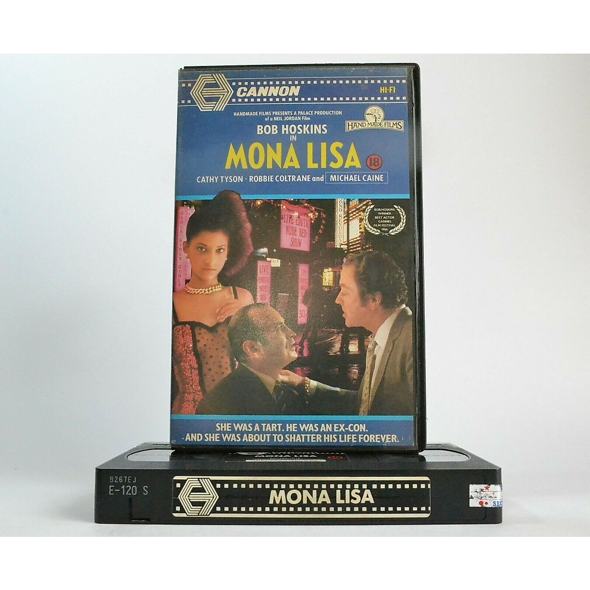 Mona Lisa (1986): Doomed Romantic Drama - Bob Hoskins / Michael Caine - Pal VHS