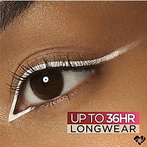 L'Oreal Paris Infallible Grip Mechanical Gel Eyeliner Pencil, Smudge-Resistant, Waterproof Eye Makeup with Up to 36HR Wear, Polar White, 0.01 Oz