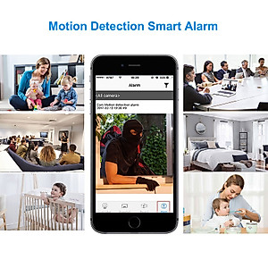 Hidden Spy Camera,1080P WiFi ,Mini, Portable Wireless Security Cameras Video Recorder IP Cameras Nanny Cam with DIY Interchangable Lens/Motion Detection for Indoor Outdoor Monitoring