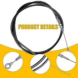 SOFO 71 Inch for Manco Go Kart Parts - Go Kart Throttle Cable GoKart Throttle Cable Kit for Predator 212 cc Engine GX160-200 Go Cart Throttle Cable Kit Go Kart Throttle Cable Kit ASW Kart Accelerator