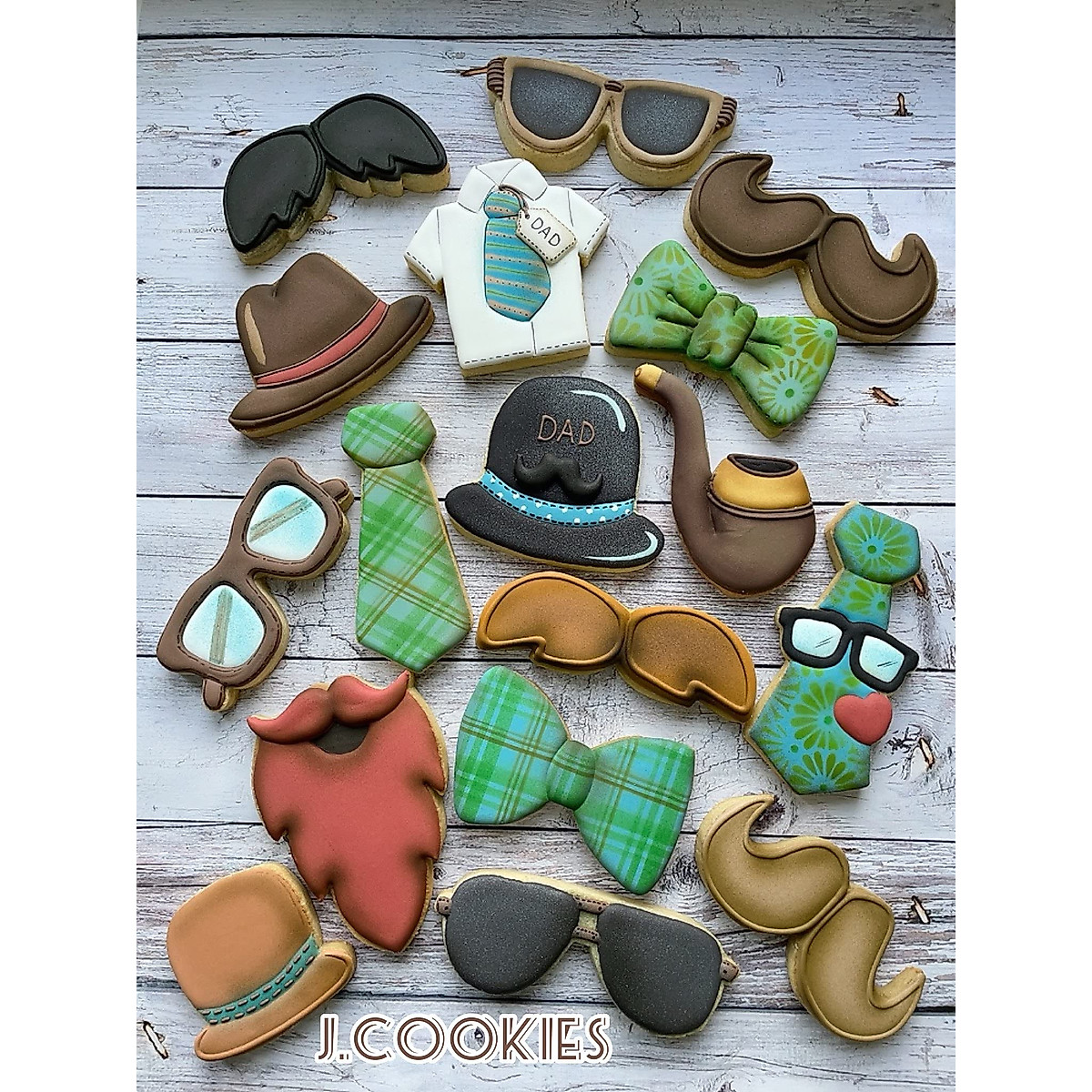 LILIAO Glasses/Sunglasses Cookie Cutter, 4.6 x 1.8 inches, Stainless Steel