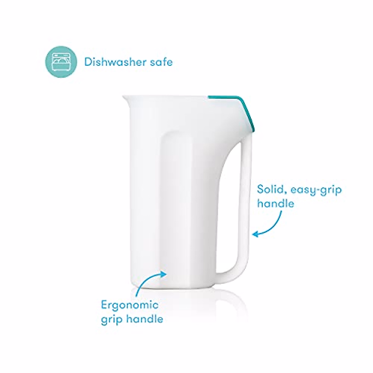 FridaBaby Control The Flow Polypropylene ABS Rinser|Bath Time Rinse Cup with Easy Grip Handle and Removable Rain Shower